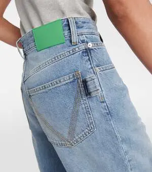 Bottega Veneta Mid-rise Straight Jeans