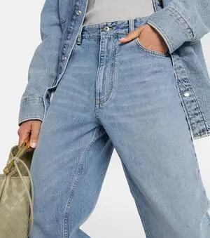 Bottega Veneta Mid-rise Straight Jeans
