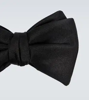 Thom Sweeney Silk Bow Tie