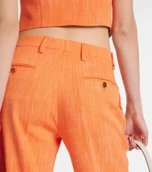 Etro High-rise Straight Pants