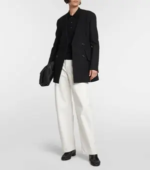 Co Cashmere Polo Sweater