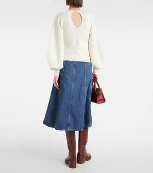 Chloé Cutout Knit Sweater