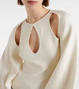 Chloé Cutout Knit Sweater