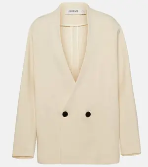 FFORME Velma Wool-blend Blazer - Beige