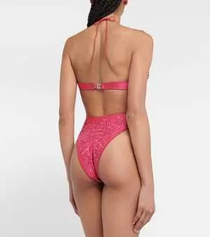 Oseree Embellished Bikini Set