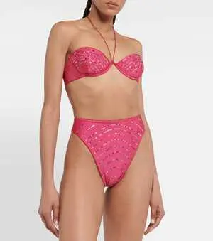 Oseree Embellished Bikini Set
