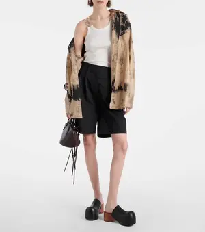 Acne Studios Chain-detail Ribbed Tank Top