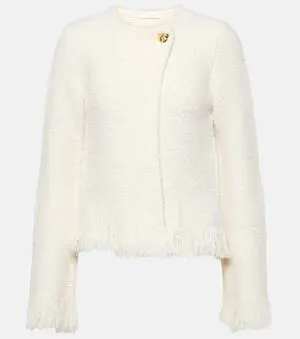 Chloé Wool, Silk, And Cashmere-blend Jacket