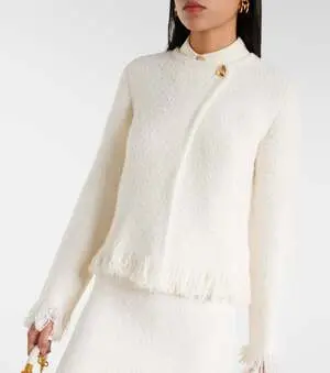 Chloé Wool, Silk, And Cashmere-blend Jacket