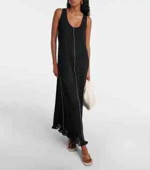 TOTEME Plisse Maxi Dress