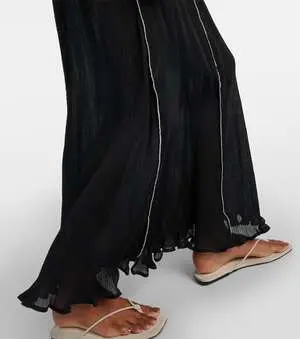 TOTEME Plisse Maxi Dress