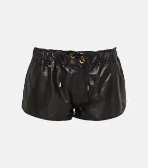 TOM FORD Leather Micro Shorts