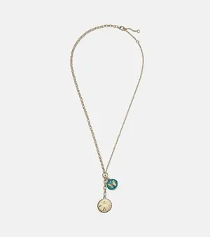 FOUNDRAE Dream & Reverie Charm Necklace With Diamonds - Gold