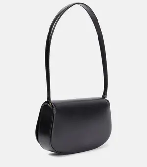 Saint Laurent Voltaire Mini Leather Shoulder Bag - Black