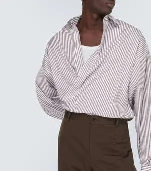 Dolce & Gabbana Striped Cotton Poplin Shirt
