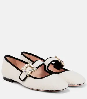 ROGER VIVIER Tres Vivier Babies Boucle Flats