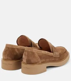 GIANVITO ROSSI Harris Suede Loafers