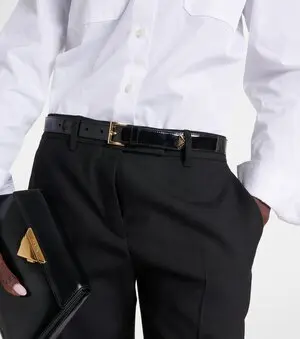 Prada Patent Leather Belt