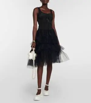 Simone Rocha Bow-embellished Bodysuit