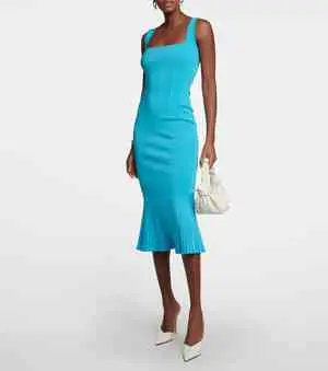 Galvan Atlanta Knit Midi Dress