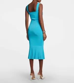 Galvan Atlanta Knit Midi Dress