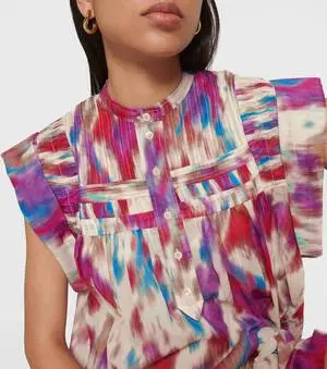 MARANT ETOILE Leaza Mini Dress - Multicoloured