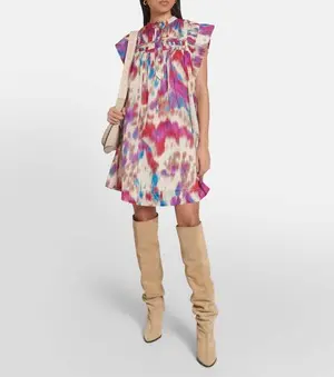 MARANT ETOILE Leaza Mini Dress - Multicoloured