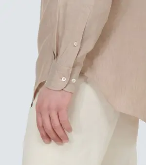 Loro Piana Andre Linen Shirt