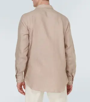 Loro Piana Andre Linen Shirt