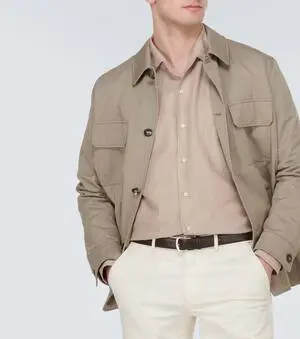 Loro Piana Andre Linen Shirt