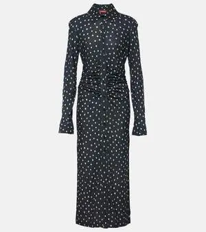 Altuzarra Claudia Jersey Shirt Dress - Blue