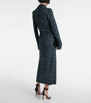 Altuzarra Claudia Jersey Shirt Dress - Blue