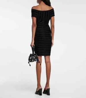 Alaïa Off-shoulder Minidress