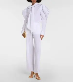 Stella McCartney Pleated Knit Pants