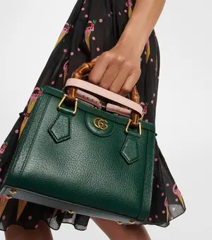 Gucci Diana Mini Leather Tote