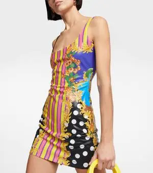 Versace Medusa Palm Springs Minidress