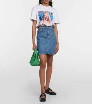 JW Anderson Lock Leather Ballet Flats
