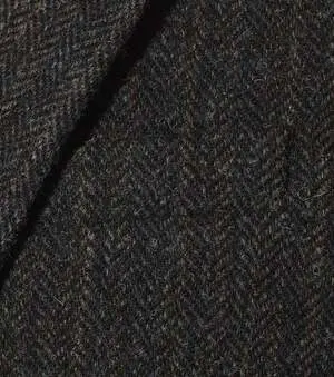 MARANT ETOILE Charly Herringbone Wool Jacket
