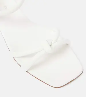 GIANVITO ROSSI Juno Leather Sandals