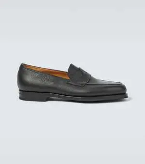 John Lobb Mid Calf Loafers For Men
