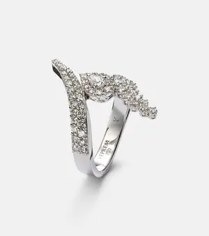 Yeprem Y-not 18kt White Gold Diamond Ring