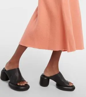 JIL SANDER High-rise Asymmetric Midi Skirt