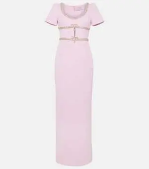 Self-portrait Bow Evening Dresses