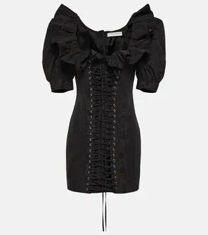Alessandra Rich Puff Sleeve Cocktail Dresses