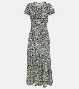 Proenza Schouler White Label Zebra-print Maxi Dress