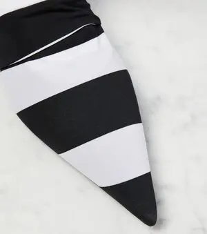 Dolce & Gabbana Portofino Striped Over-the-knee Boots