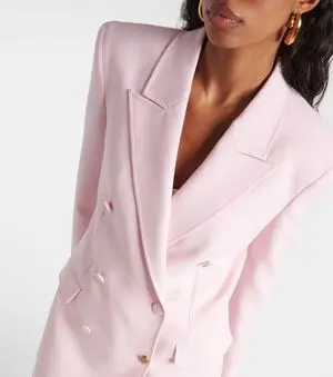 Gabriela Hearst Cashmere Double-breasted Blazer - Pink