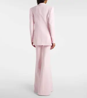 Gabriela Hearst Cashmere Double-breasted Blazer - Pink