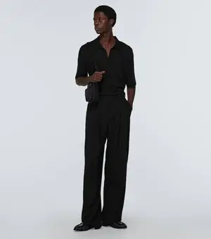 Saint Laurent Le Loafer Leather Penny Loafers