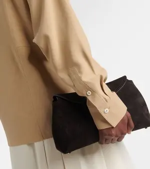 TOTEME Silk Poplin Shirt - Beige